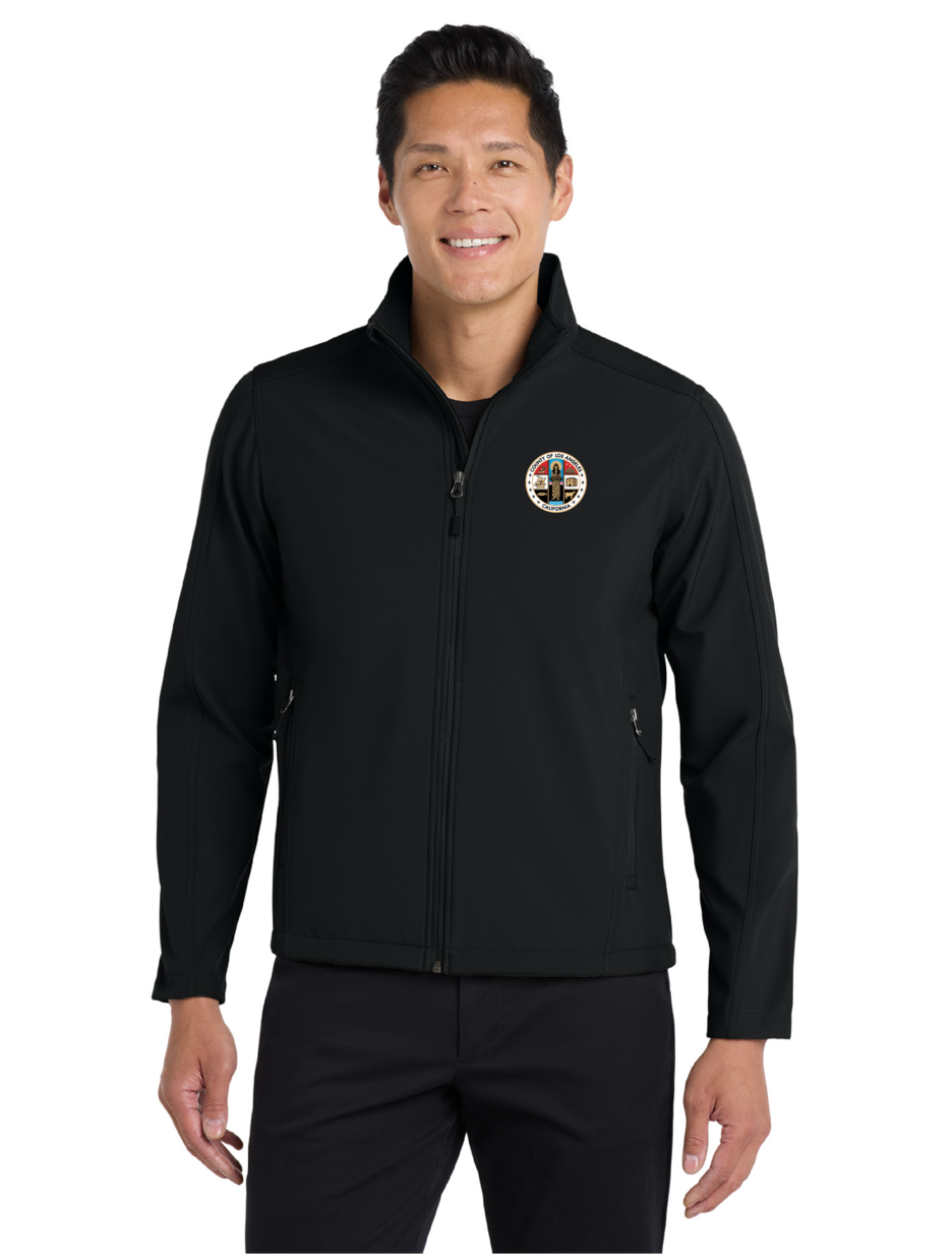 Men’s Softshell Jacket - County of Los Angeles Merchandise
