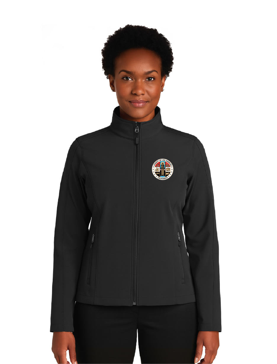 Women’s Softshell Jacket - County of Los Angeles Merchandise